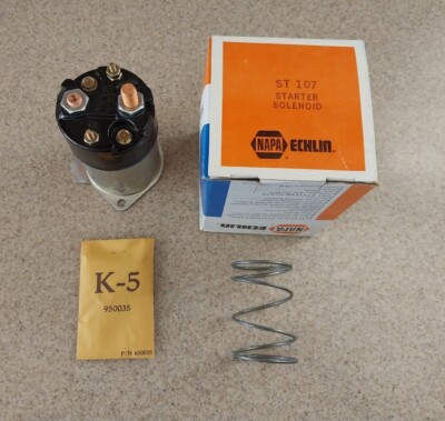 New Napa Echlin Automotive Electrical Starter Solenoid ST-107 | eBay