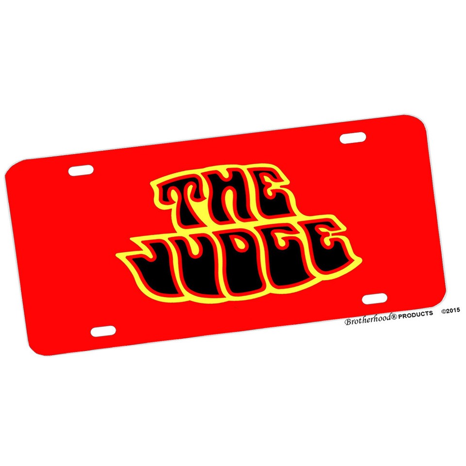 Pontiac GTO The Judge Emblem Multiple Colors Muscle Car Design License ...