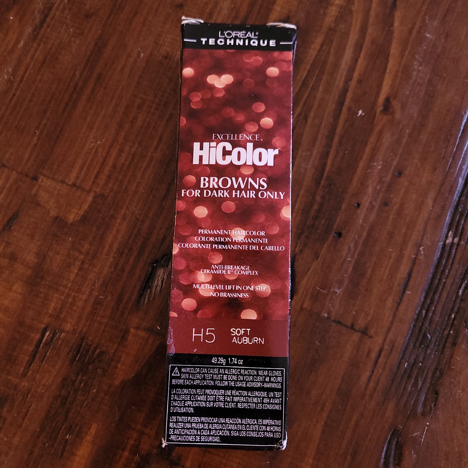 L'oreal Excellence HiColor Browns H5 Soft Auburn 1.74 Oz for sale ...