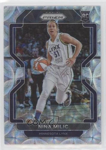 2022 Panini Prizm WNBA Premium Box Set Prizm /99 Nina Milic #25 Rookie ...
