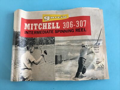 Spinning Reels - Vintage Garcia Mitchell 306 Spinning Fishing