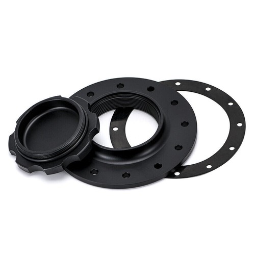 Gas Fuel Filler Cap Flush Mount 12 Bolt Fuel Cell Tank Cap Aluminum ...