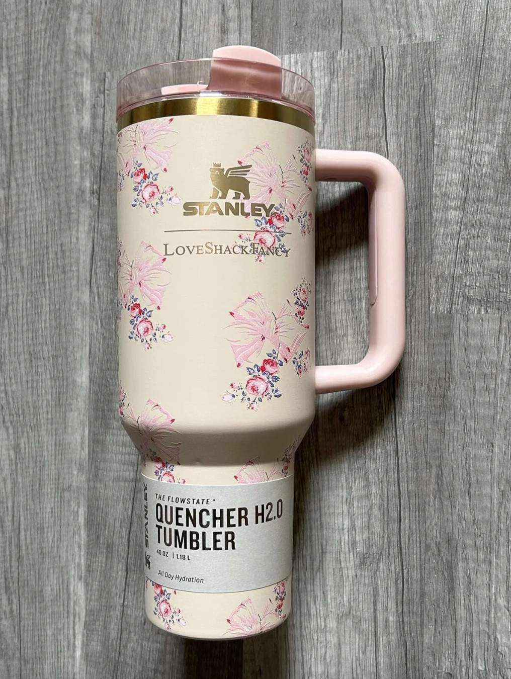 Stanley Love Shack Fancy Tumbler 40oz Stanley Rosa Beaux Pink