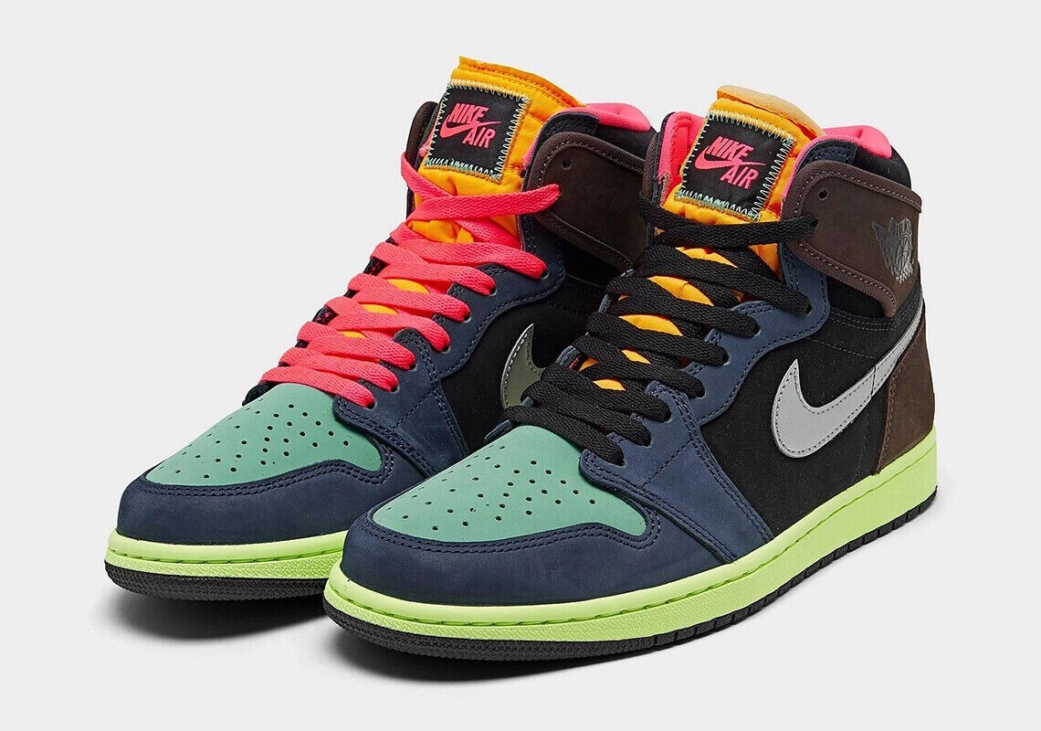 Air Jordan 1 Retro High Tokyo Bio Hack 2020 555088-201 Men's Size 9.5 ...