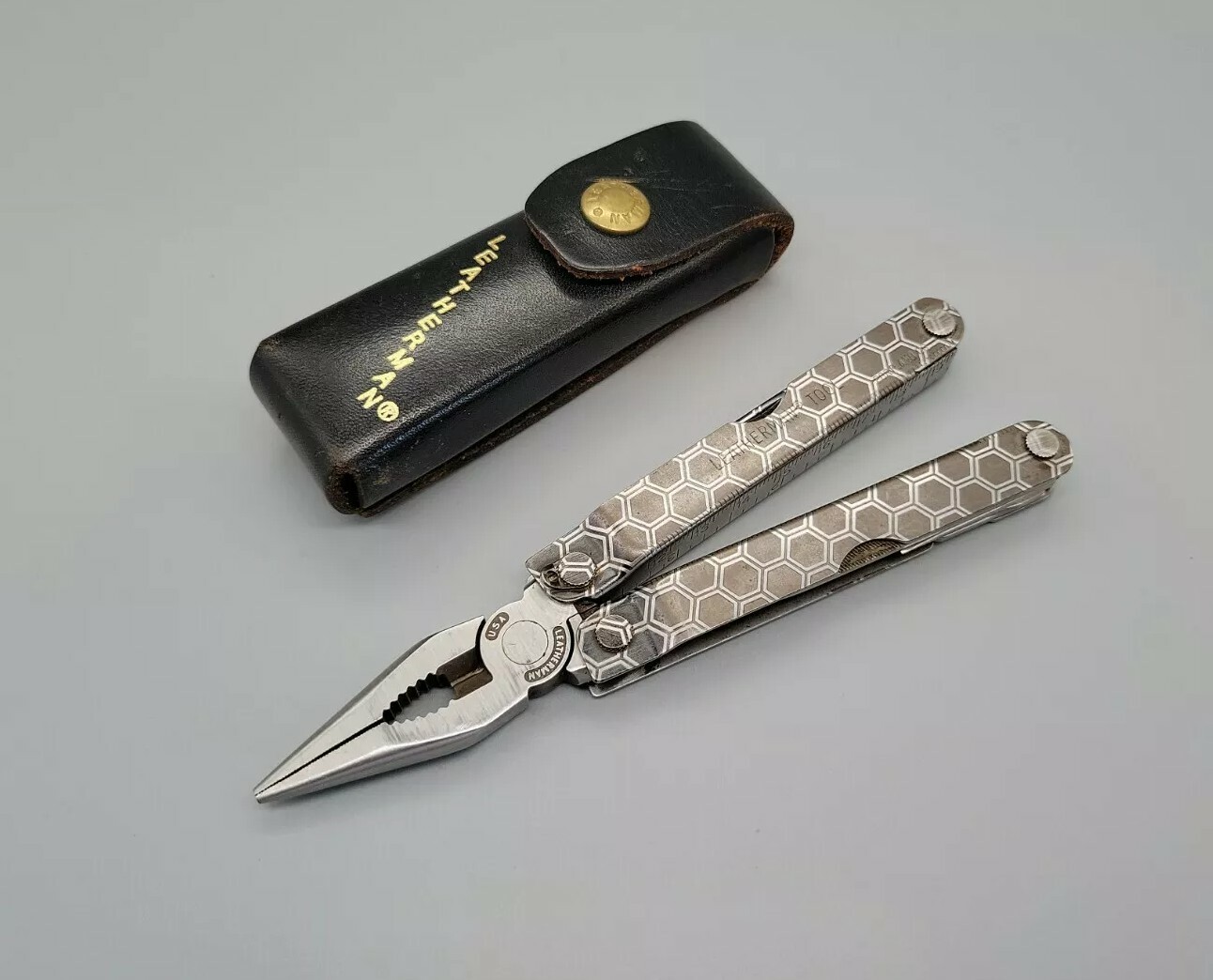 LEATHERMAN PST Multi Tool w/ Sheath Dated 0598 - Discontinued -Pliers ...