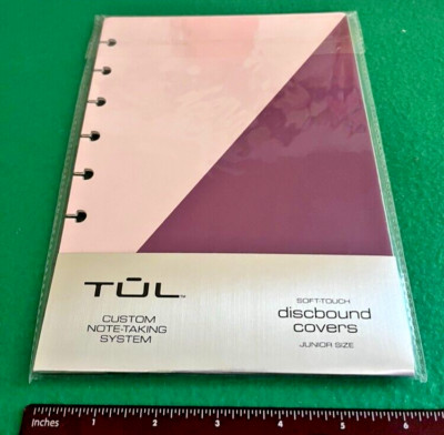 TUL Custom Note-Taking System Discbound Notebook Covers 5.5x8.5 Pink ...