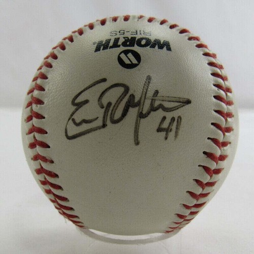Eric Milton Signed Auto Autograph Worth Baseball B92 | eBay