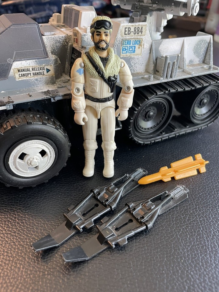 Vintage 1985 GI JOE Snowcat Vehicle Hasbro - Not Complete But Close | eBay