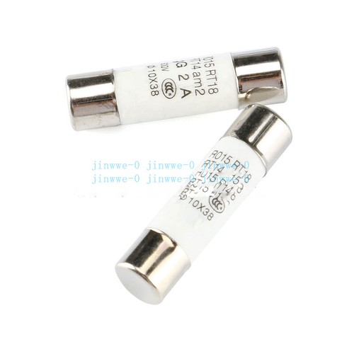 Ceramic fuse/insurance tube 10*38mm 0.5/1/2/3/4/5/6/8/10/16/20/25/32A ...