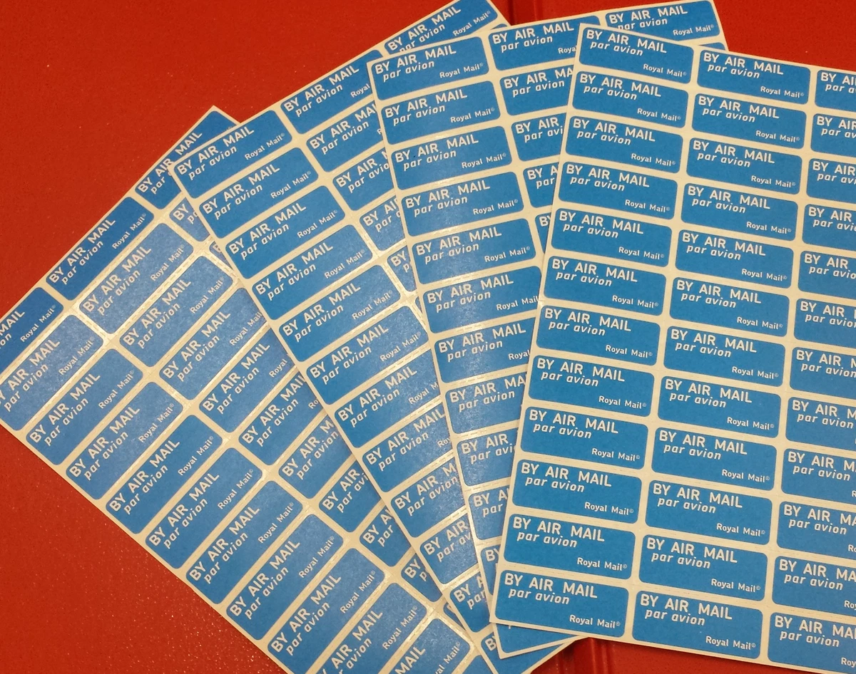 Airmail Stickers