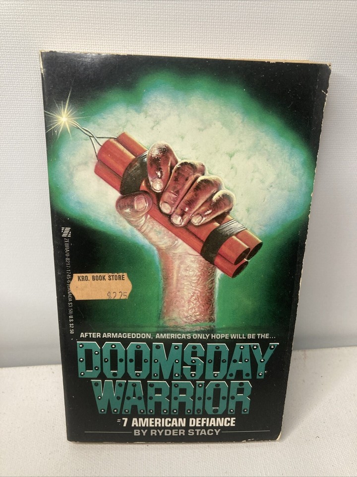1st Edition 1984 Doomsday Warrior Action Sci-fi by Ryder Stacy Vtg ...