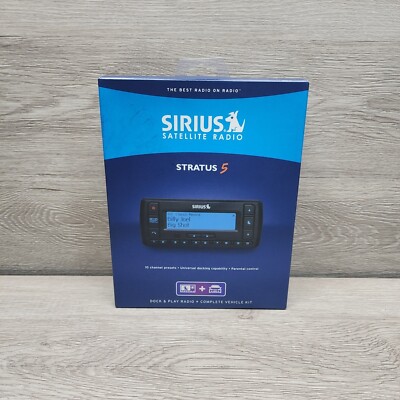 Sirius XM Satellite Radio Stratus 5 Receiver and Car Vehicle Kit SV5TK1 ...