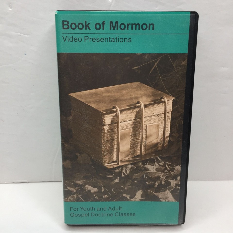 LDS VHS Tapes Set 2 Book of Mormon Video Presentation A Voice From Dust ...