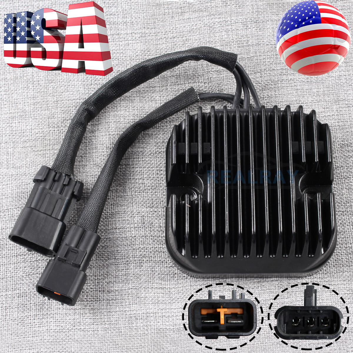 Voltage Regulator Rectifier 4013978 4015816 For Polaris 2016 RZR 4 900 ...