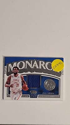 2022-23 Panini Crown Royale Monarch Memorabilia Joel Embiid #MM-JEB | eBay