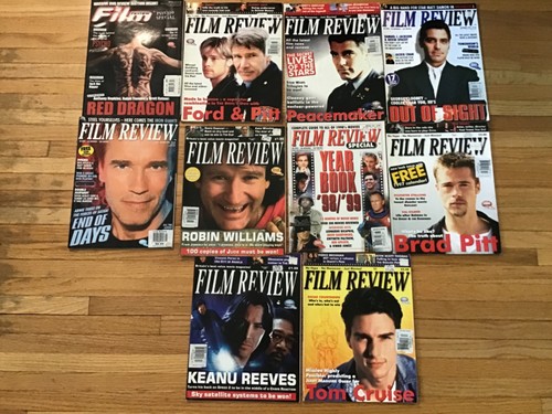 Lot of 10 vintage Film review magazines, 1996-2002 | eBay