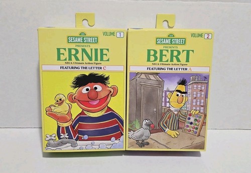 NECA Sesame Street Presents BERT & ERNIE Featuring Letter C A 7" Figure ...