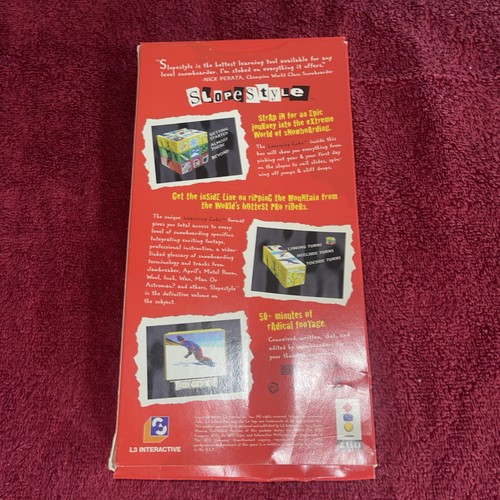Slopestyle: An Interactive Learning Cube (Panasonic 3DO) | eBay