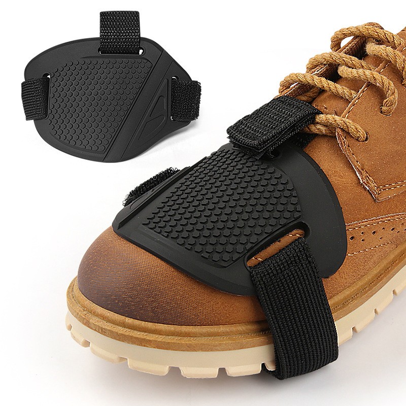 Rubber Motorcycle Shift Pad Motorbike Anti-Slip Gear Shoes Cover Boots ...