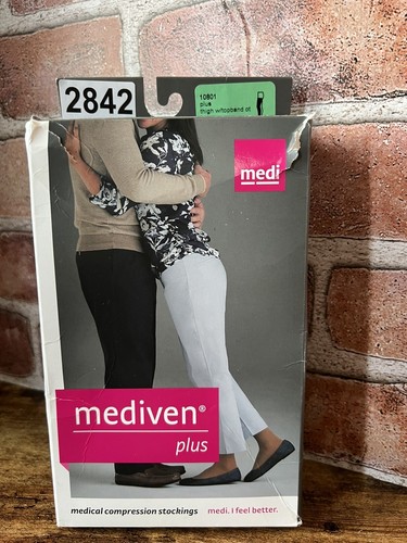 Mediven Plus Compression Stockings Thigh TB OT UNISEX I 20-30 Beige | eBay