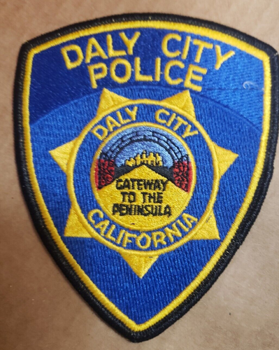 CA Daly City California Police Patch | eBay