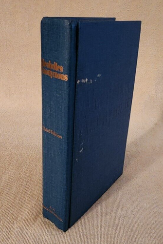 Alcoholics Anonymous AA 3rd Edition Big Book 47th Printing 1993 HCDJ ...