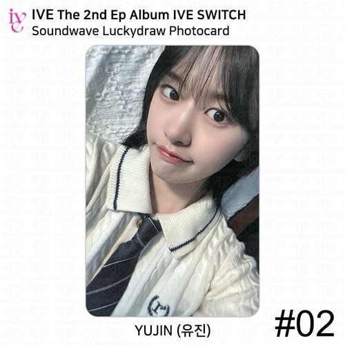 IVE The 2nd EP Album IVE SWITCH Soundwave 1st Lucky Draw Photocard PC Benefit | eBay