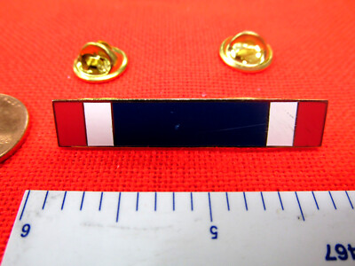 Brass Red White Blue W R Metal Ribbon Bar US Customs Military US ...