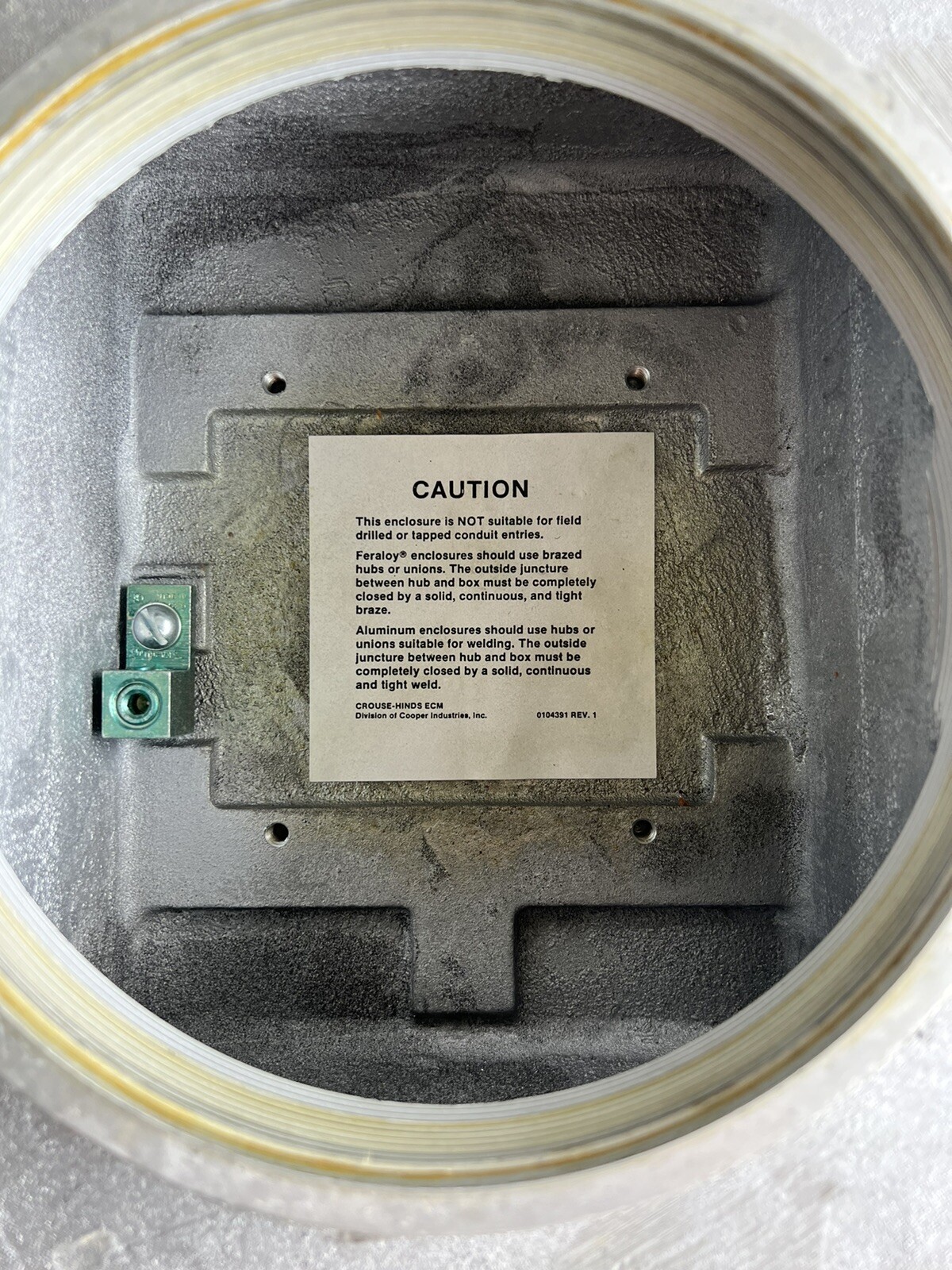 *NEW* Cooper Crouse-Hinds GUB02-SA Junction Box W/O Conduit Openings | eBay