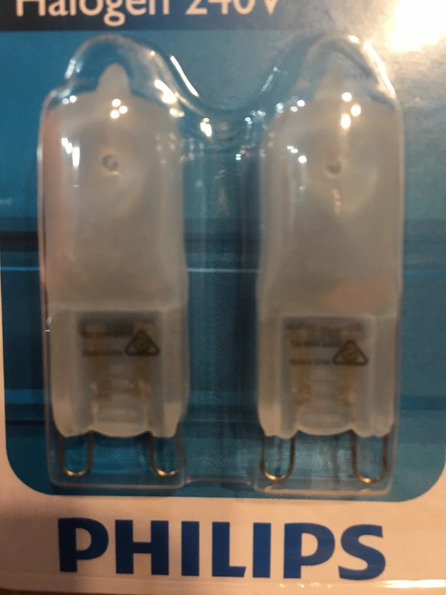 Philips Halogen G9 Frosted Capsule Light Bulb 40w | Shelly Lighting
