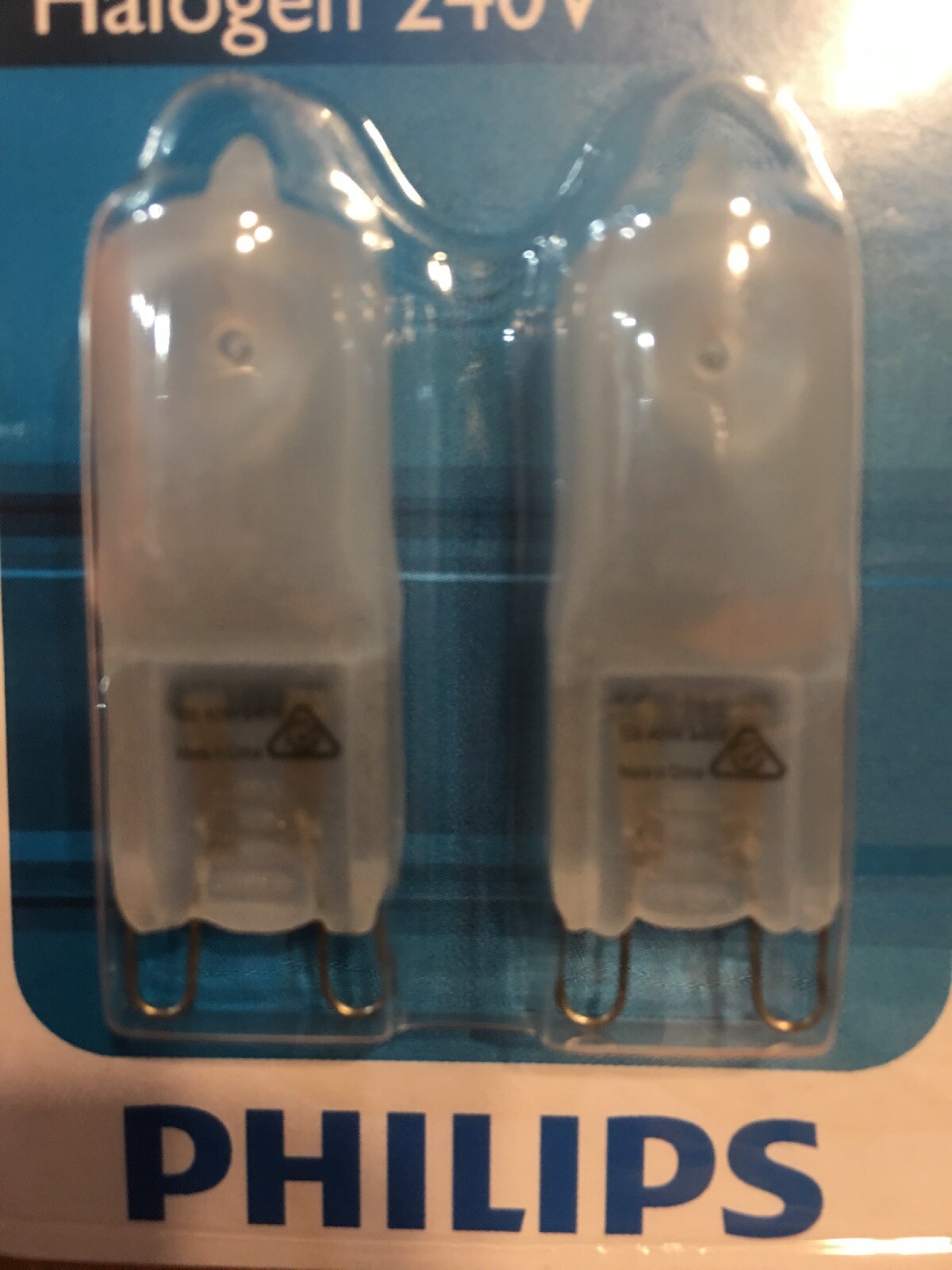 Philips Halogen G9 Frosted Capsule Light Bulb 40w | Shelly Lighting