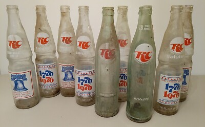 (10) vintage rc cola bottles 16oz - '76 to '78 era | eBay