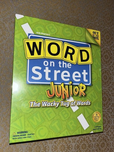 Word On The Street Junior The Wacky Tug Of Words Sealed 659390017503| eBay
