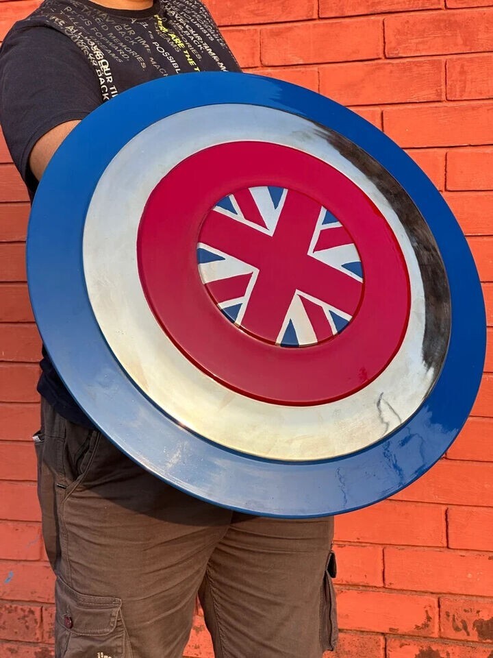 Captain Carter Metal Shield Prop Replica Steve Rogers Shield Replica ...
