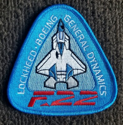 USAF RAPTOR FIGHTER JET AIR FORCE F-22 COMBINED TEST FORCE PATCH | eBay