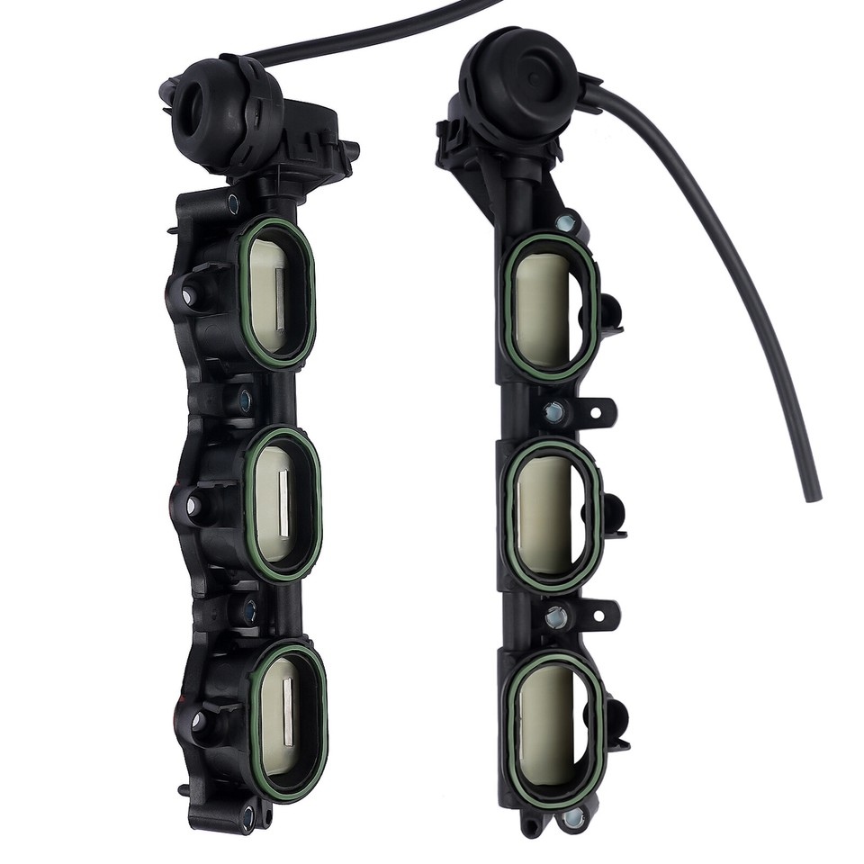 Pair Intake Manifolds For 16-19 Audi A6 A7 A8 Q7 3.0T 06E133109BC ...