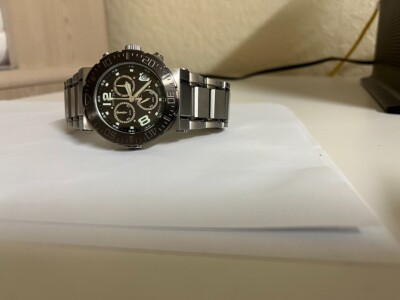 NOS Men's Invicta Swiss made Ocean Reef Chronograph 10928 RARE | eBay