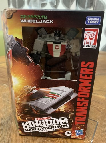 Hasbro Transformers Kingdom War for Cybertron Deluxe Class Wheeljack ...