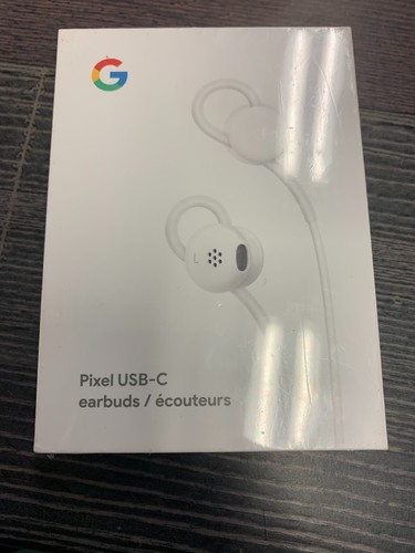 Google Pixel USB-C Earbuds White Wired Headphones and Earphones ...