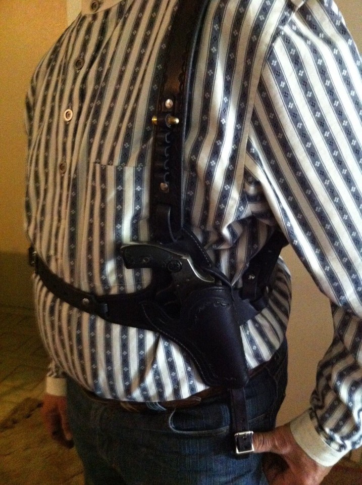 DOC HOLLIDAY TOMBSTONE SHOULDER HOLSTER RIG CUSTOM MADE TO ORDER COWBOY ...
