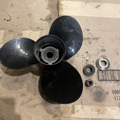 Mercury Turning Point Hustler 13 Spline Prop Propeller 40 50 60 HP 10 1 ...