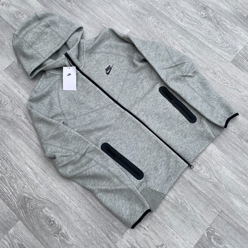 Nike Tech Fleece Full Zip Windrunner Hoodie Jacket - Grey [L] FB7921 ...