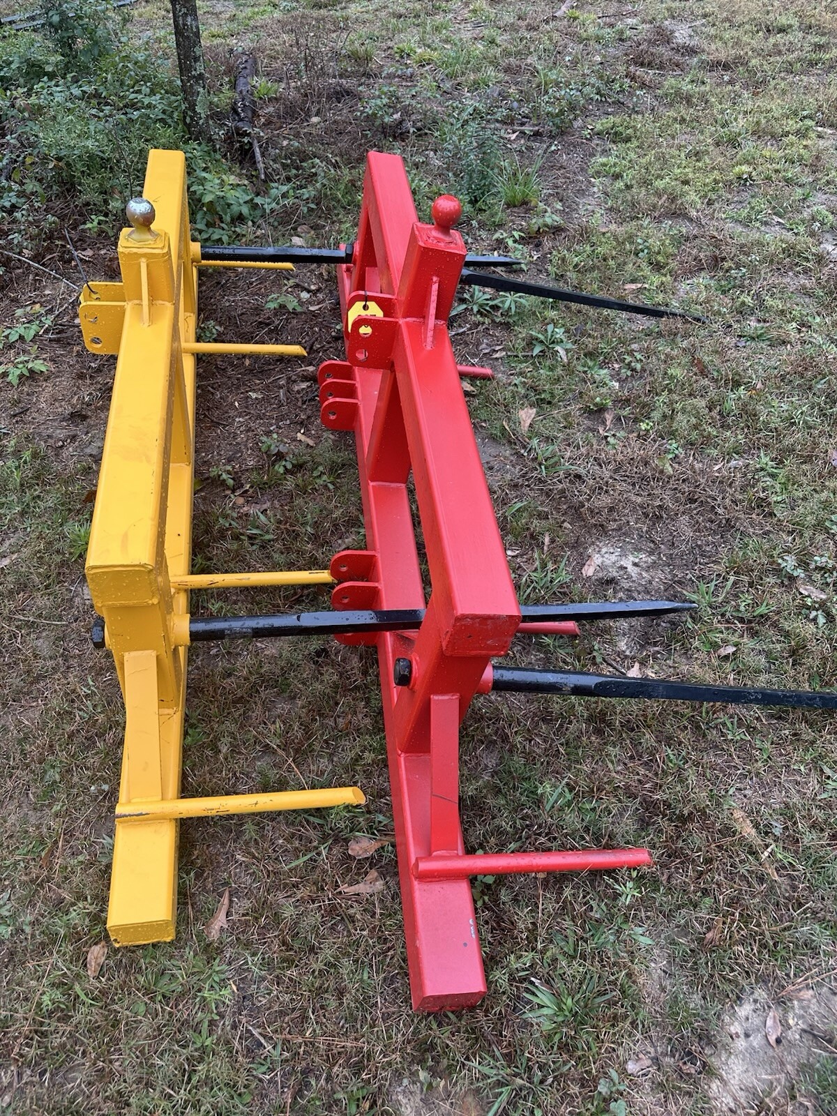 Dual Rear Hay Forks | eBay