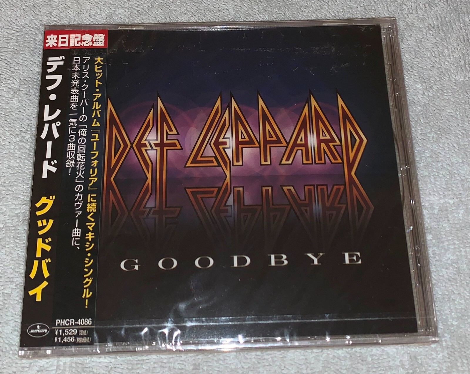 Def Leppard Goodbye PHCR-4086 Japan CD - factory sealed | eBay
