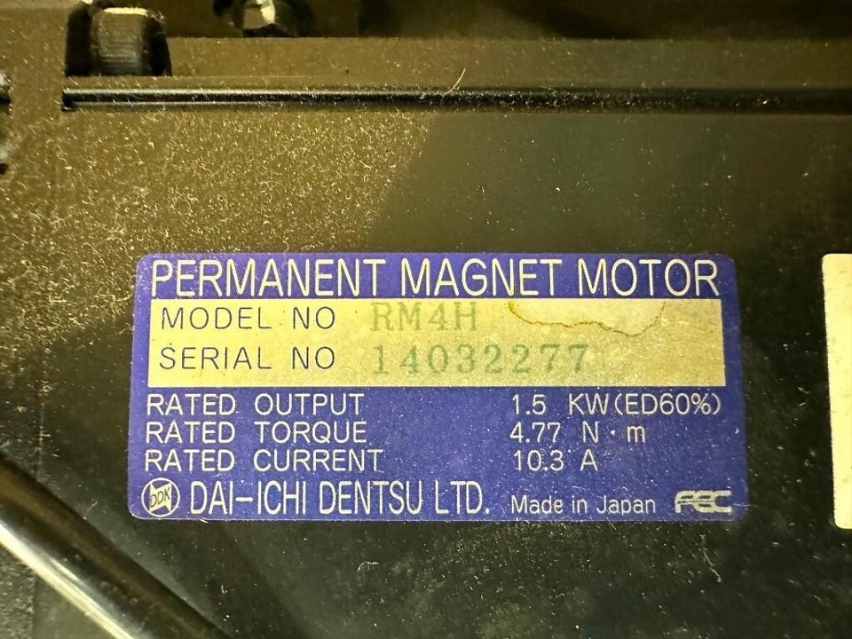 FEC #DPT-101R4H-15PSB-06A With A #RM4H Motor | eBay