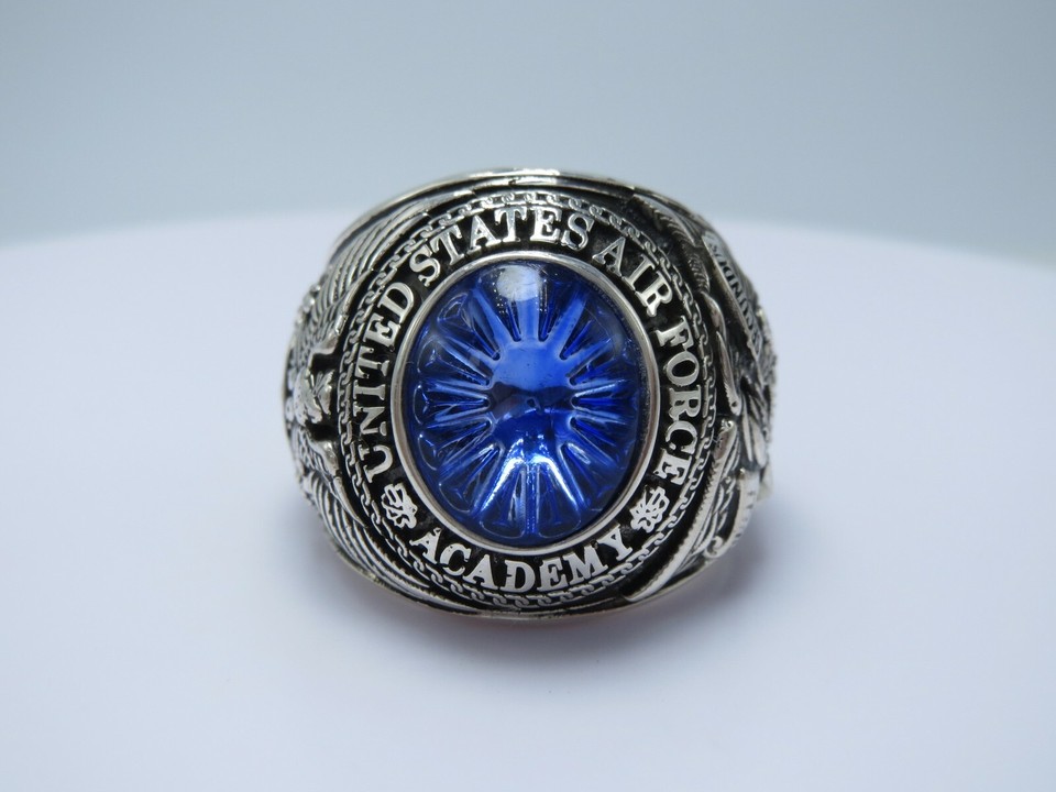SILVER 925 , RING , 1960 , USAF RING , US Air Force RING , US size 11. ...