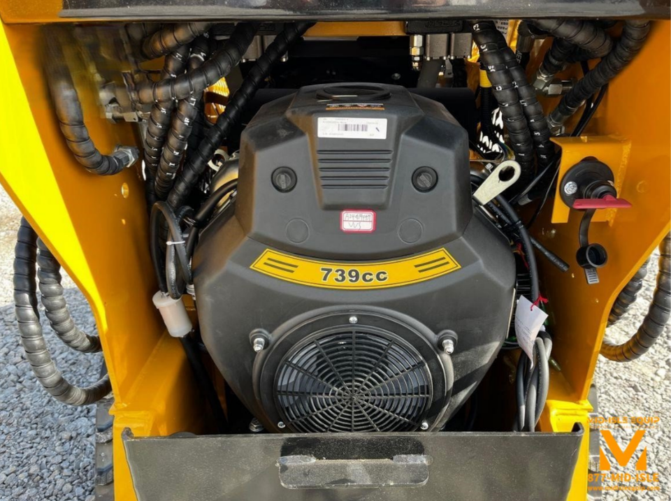 AGT 1ton Mini Skid Steer Loader Crawler Tracked 24HP RATO Gasoline ...