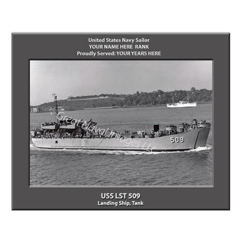USS LST-509 Personalized Canvas Ship Photo Print Navy | eBay
