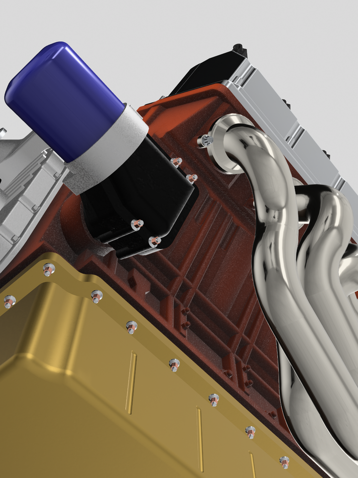 Vintage Hemi Twin Carb Street Engine - 1/24 - 3D Printed - MCS | eBay