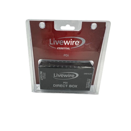 Livewire PDI Double Shielded Heavy Duty Passive Direct Box | eBay